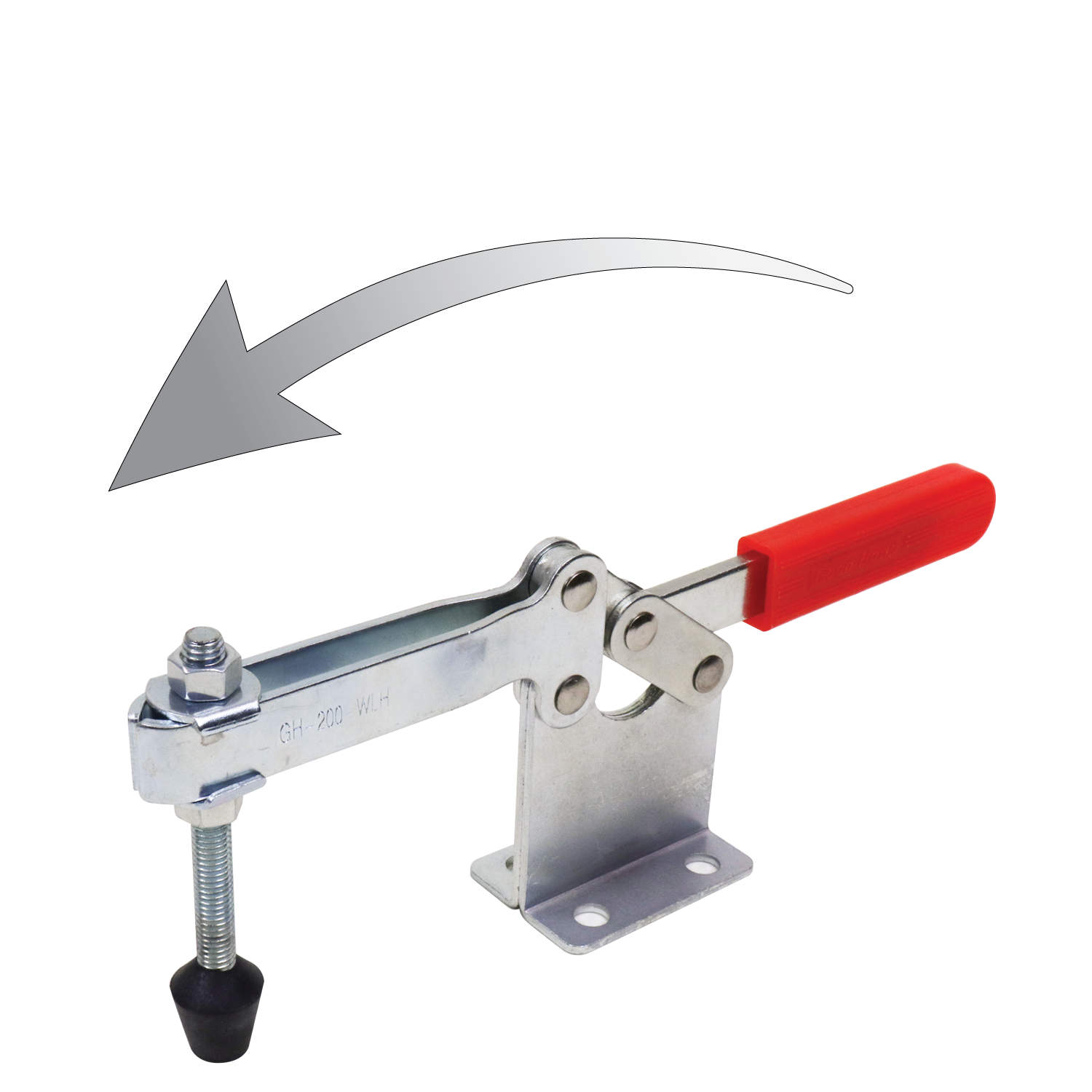 Horizontal Handle, Hold Down – Clamping Pros